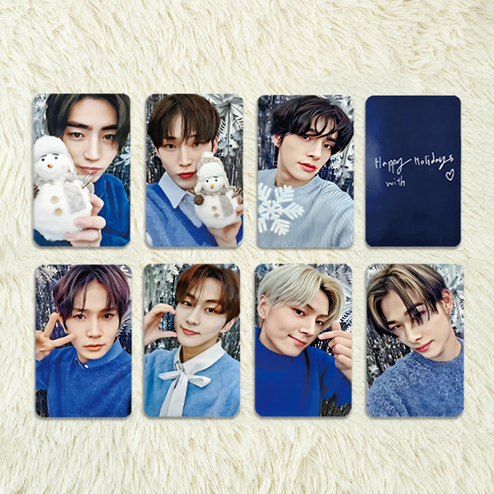 ATEEZ-Kpop-Photocards-JUNGWON-HEESEUNG-Jake-NI-KI-Album-ORANGE-BLOOD ...