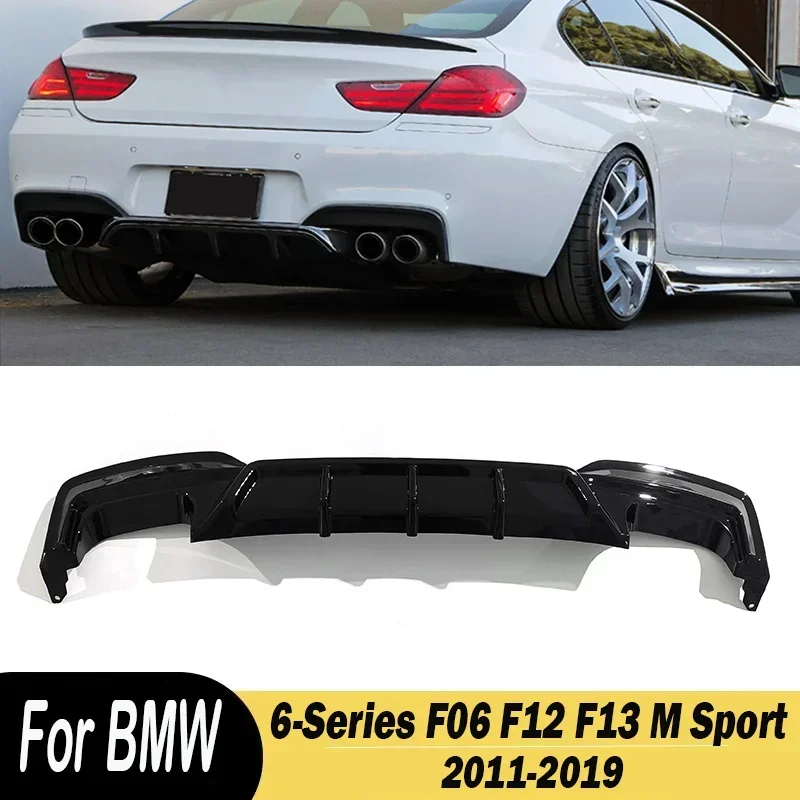 MP Syle Car Rear Bumper Lip Diffuser Auto Parts for BMW 6-Series F06 ...