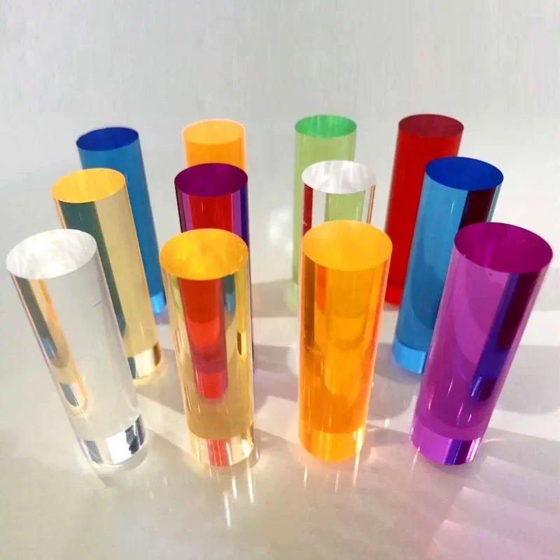 Colourful-Acrylic-Plexiglass-Round-Rod-Acrylic-Circular-Bar-Solid ...