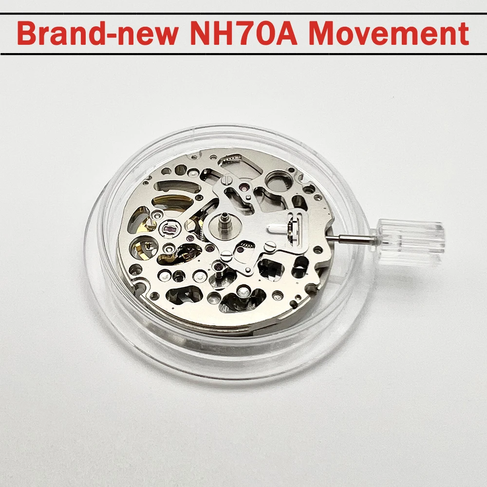 Seiko NH70/NH70A Hollow Automatic Movement 21600 BPH 24 Jewelry High ...
