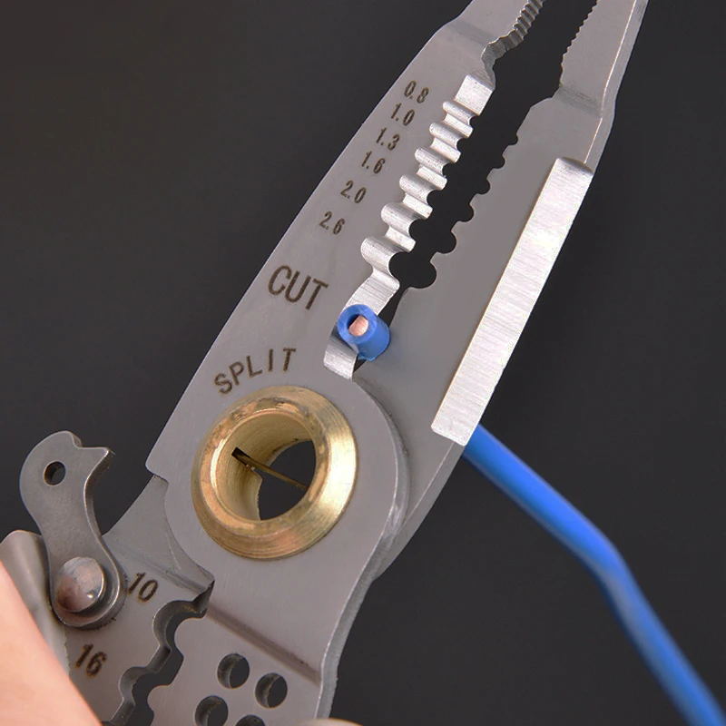 Wire-Stripping-Pliers-Professional-Tool-Multifunction-Electrician ...