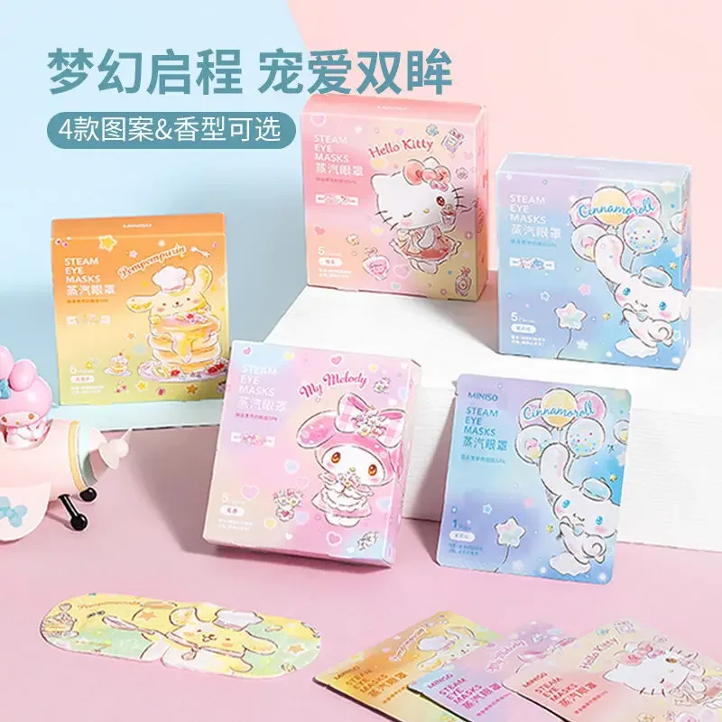 MINISO-Sanrio-My-Melody-Cinnamoroll-Hello-Kitty-Relaxing-Hot-Compress ...