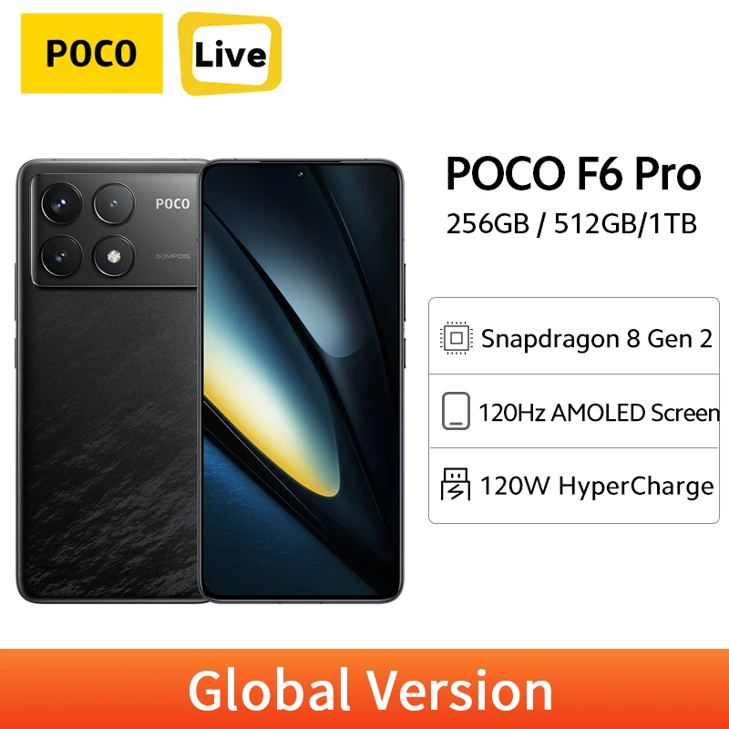 Global-Version-POCO-F6-Pro-256GB-512GB-1TB-Snapdragon-8-Gen-2-NFC-120Hz ...
