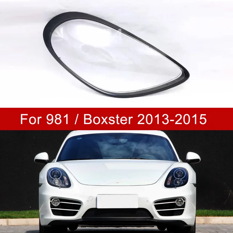 For-Porsche-Boxster-Cayman-981-2013-2015-Headlight-Transparent ...
