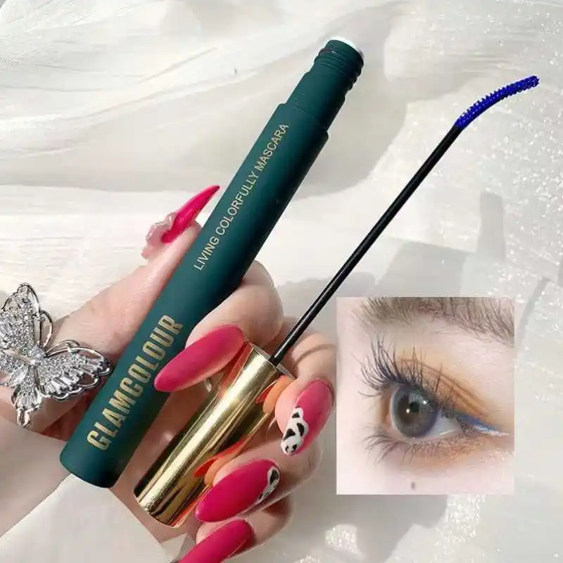 4 Colors Mascara Curl Eyelash Lengthening Colorful Lash Eyelash ...