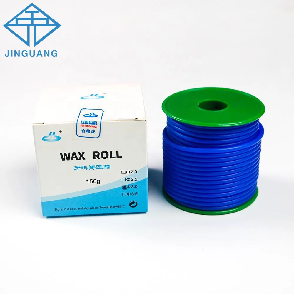 5packs-Dental-Wire-Wax-150g-Roll-Sprue-Wax-Lines-2mm-3-5mm-Blue-Sprue ...