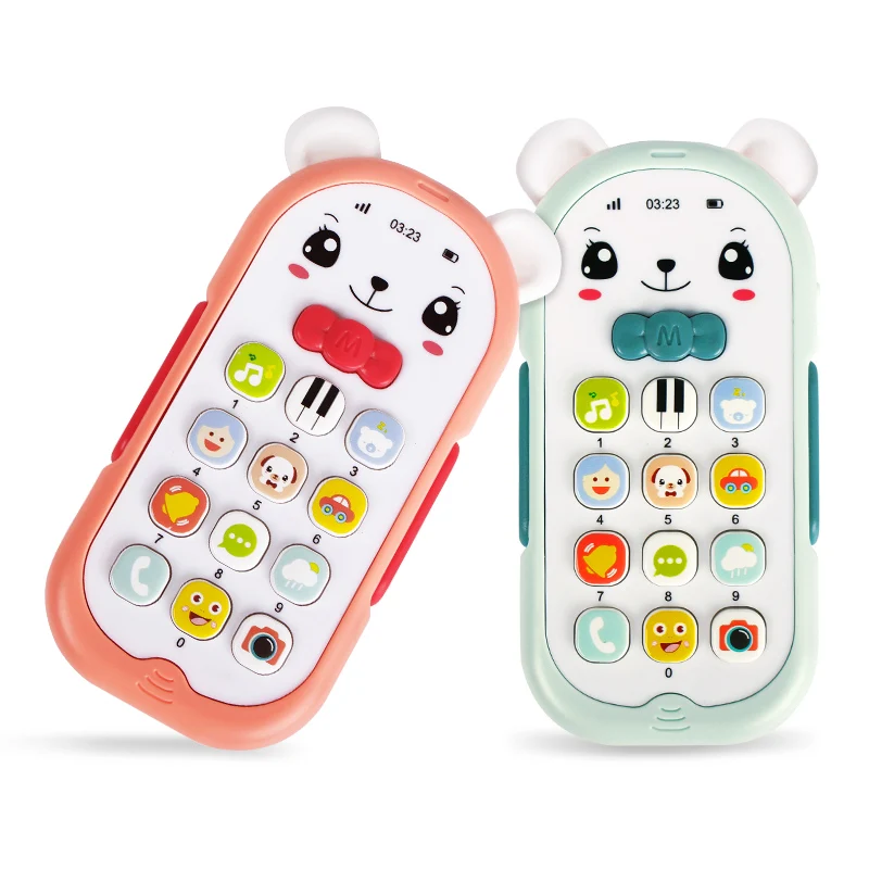 Plastic-Baby-Toy-For-Above-1-Year-Old-Baby-Electronic-Musical-Phone-Toy ...