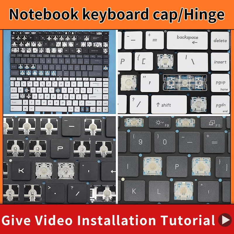 Replacement-Keycap-Key-cap-Hinge-for-MSI-Modern14-GE66-Raider-GS66-GP66 ...