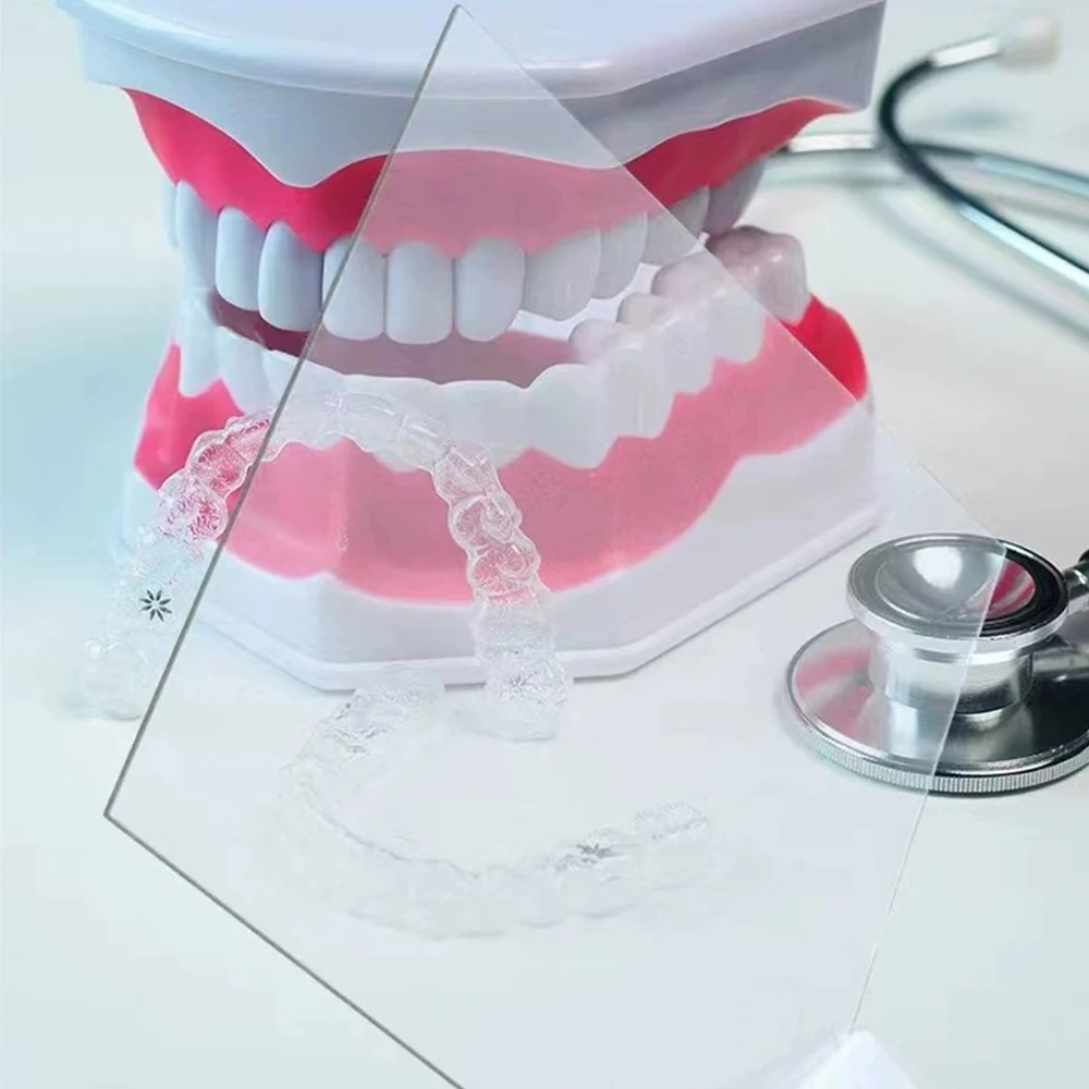 Dental-Lab-Orthodontic-Splint-Retainer-Vacuum-Forming-Folha-Escudo ...