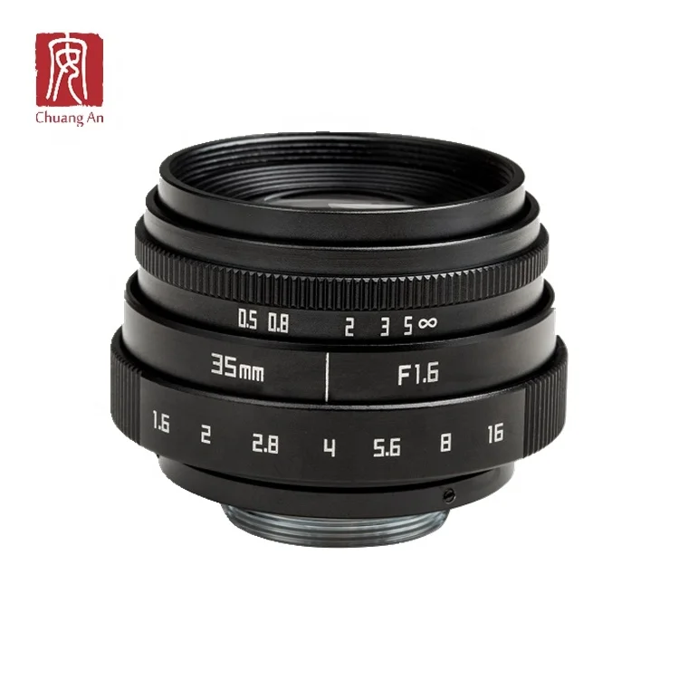 Economical-Fujian-Supplier-35mm-F1-6-Manual-C-Mount-DSLR-Mirrorless ...