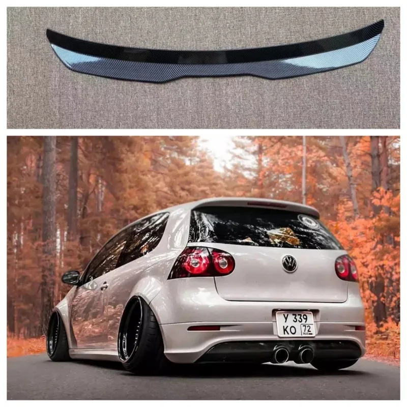 For-VW-Golf-5-MK5-R32-GTI-R-Hatchback-Spoiler-High-Quality-ABS-Plastic ...