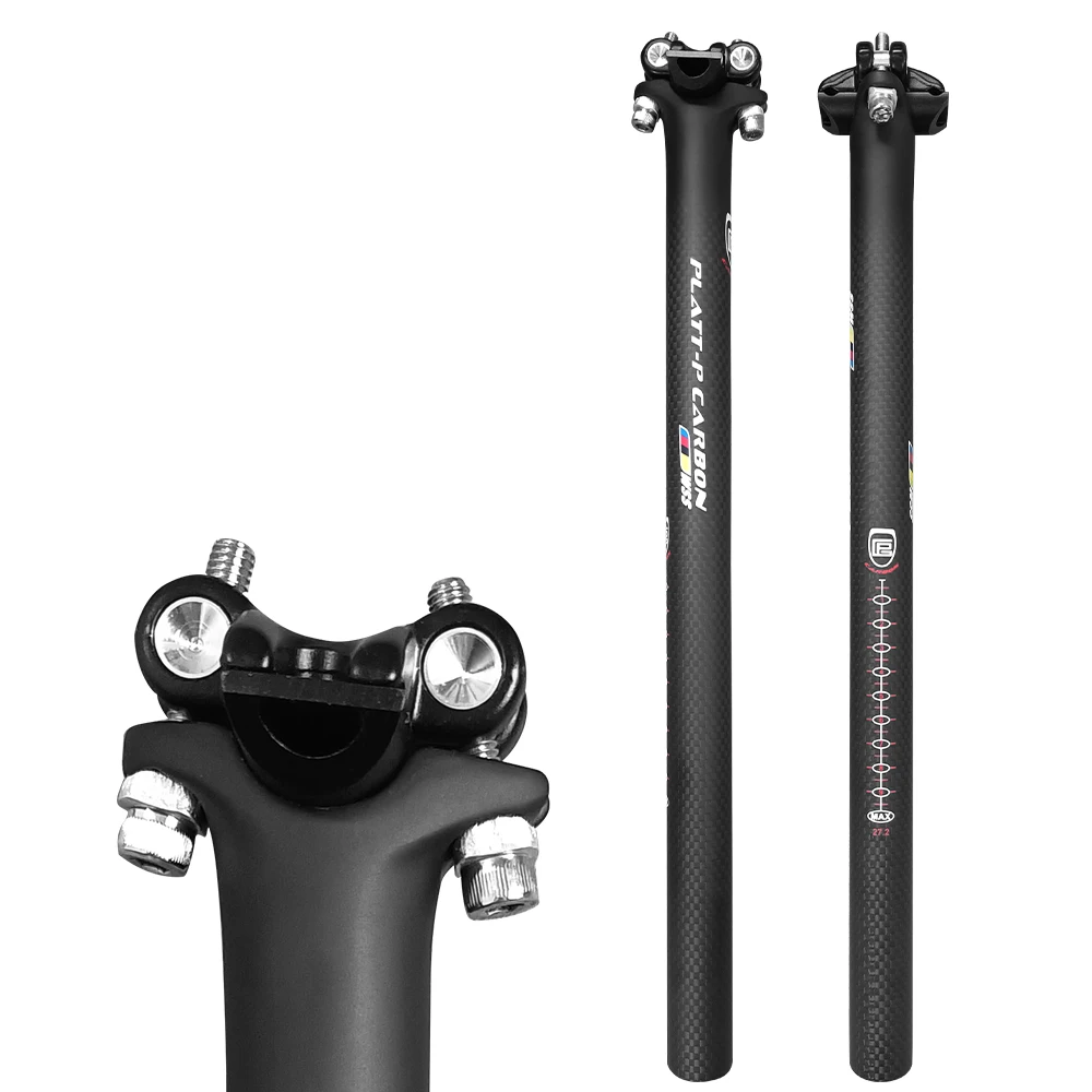 Carbon-Bicycle-Seatpost-27-2-30-8-31-6mm-Matte-Black-MTB-Road-Bike-Seat ...