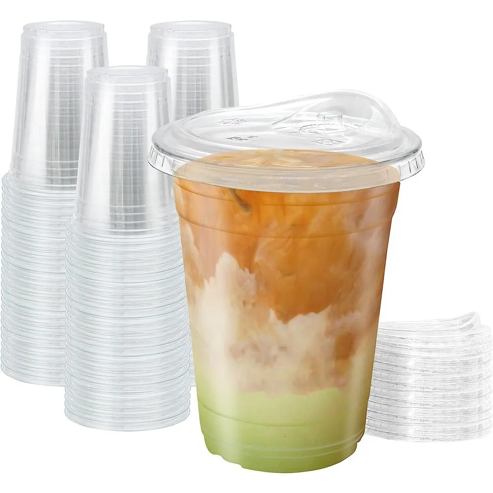 30-Pack-Clear-Cups-with-Strawless-Sip-Lids-Iced-Coffee-Cups-with-Lids ...