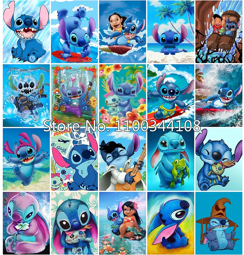 Rompecabezas-de-Lilo-Stitch-para-ni-os-rompecabezas-de-madera-con ...