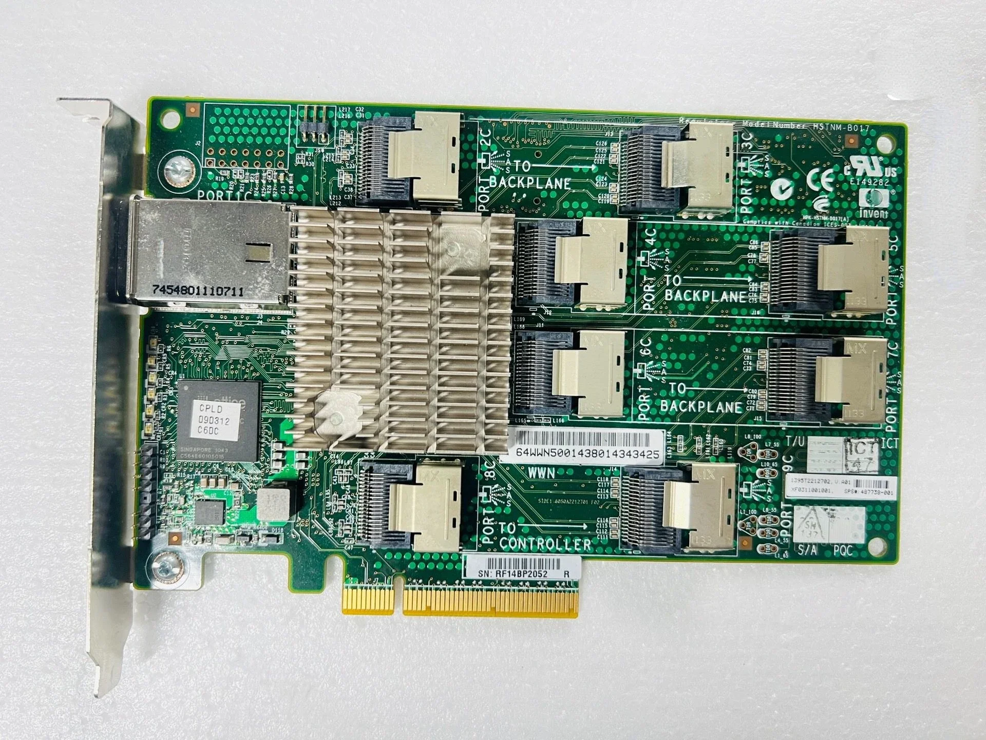468406-B21-487738-001-468405-001-468405-002-24-BAY-3GB-PCI-E-SAS-SATA ...