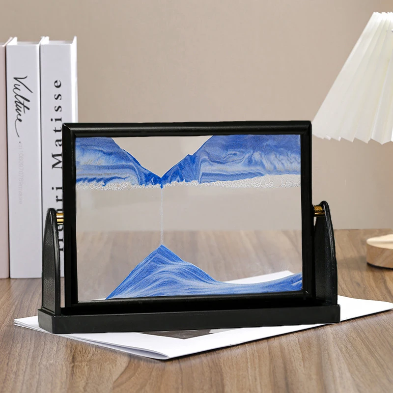 Rotatable Kinetic Sandscape Moving Sand Art Picture 3D Dynamic ...