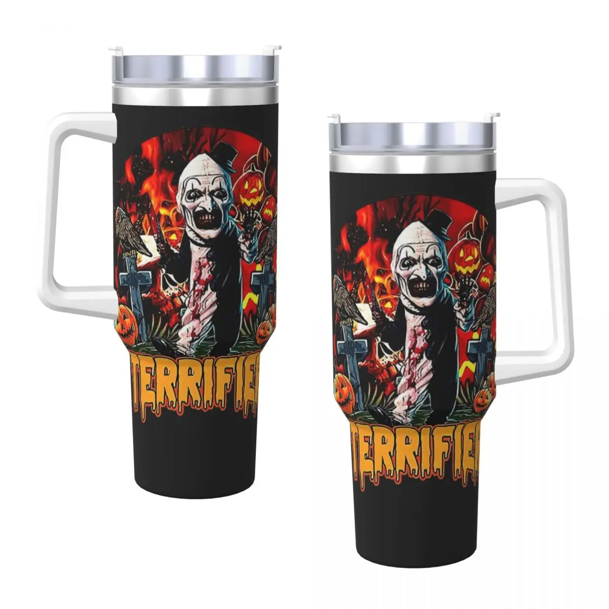 Terrifier-Horror-Movie-Characters-Tumbler-Cold-and-Hot-Water-Bottle ...