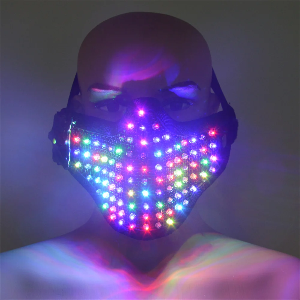 Magicool-Led-Automatic-Changing-Flashing-RGB-Colors-Masks-Night-Field-Laser-Show-Dance-Light ...