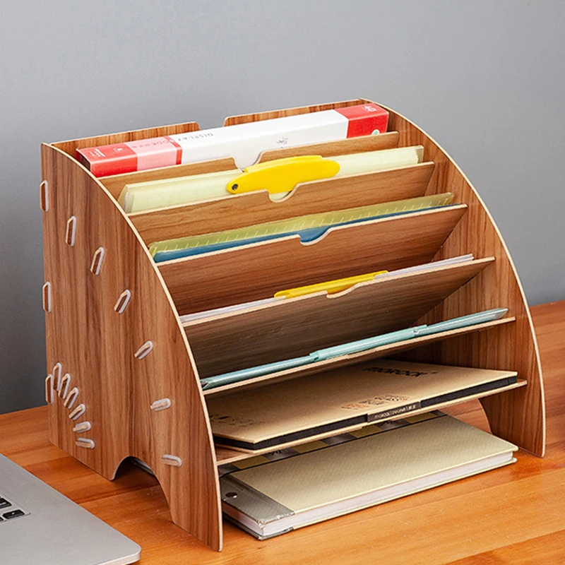 Multi-layer-Standing-Test-Paper-Tray-Vertical-Organizer-File-Rack-A4 ...