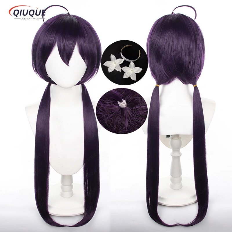 Anime-Izumi-Kyouka-Cosplay-Wig-Long-Purple-Heat-Resistant-Synthetic ...