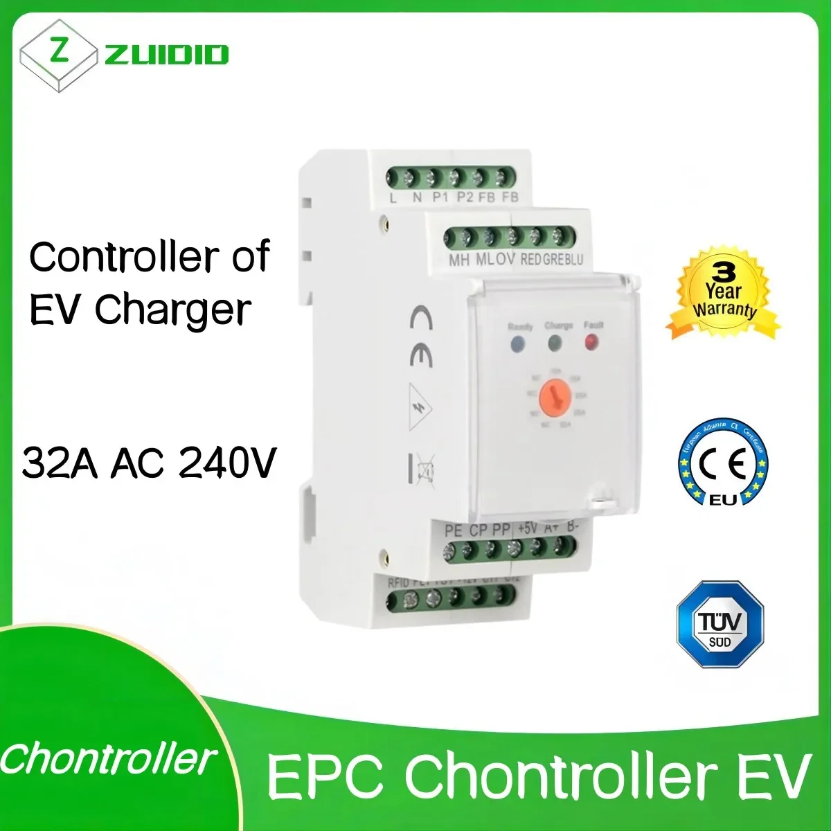 32A-AC-240V-EVSE-EPC-Controllers-Electronic-Protocol-Chontroller-Smart ...
