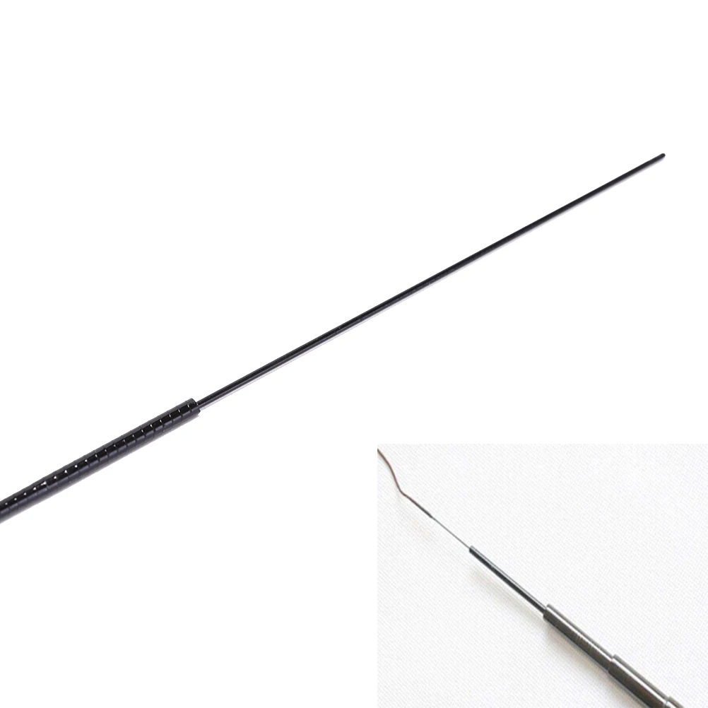 46cm 45cm Black Fishing Rod Tips Spare Tip Taiwan Fishing Rod Tip Solid ...