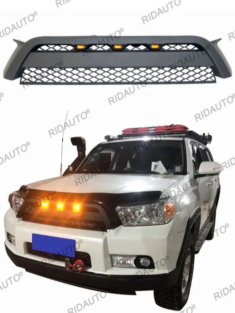 Black-Front-Grille-Fit-For-Toyota-4Runner-2010-2013-TRD-Pro-Style ...