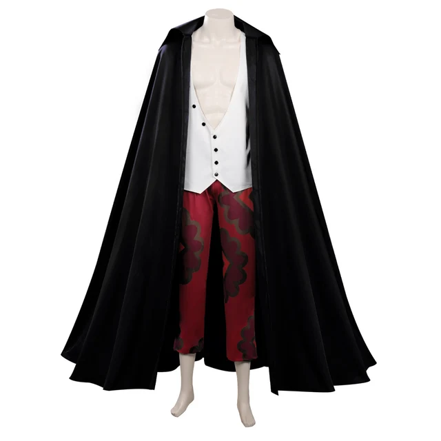 Déguisement One Piece Shanks avec une cape noire - Déguisement Mania