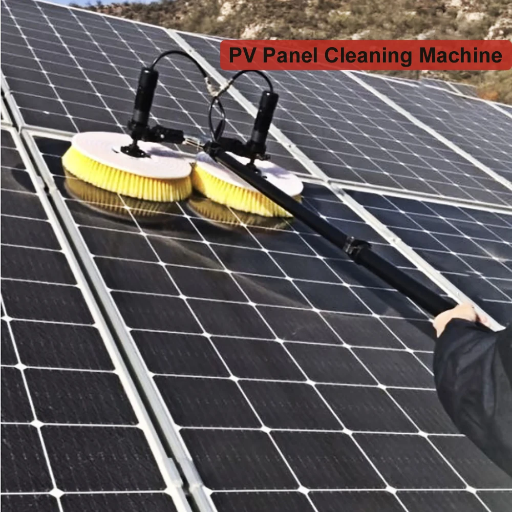Photovoltaic-Power-Generation-Panel-Cleaning-Equipment-Brush-Power-Tool ...