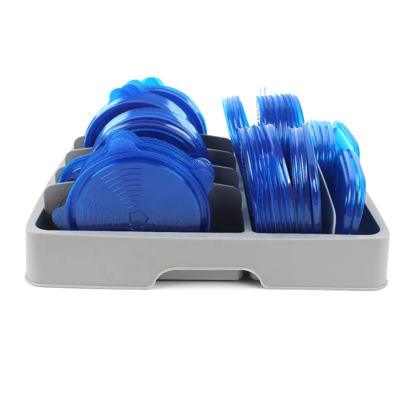 Racks-Holders-Single-layer-plastic-lid-storage-rack-dishware-tray ...