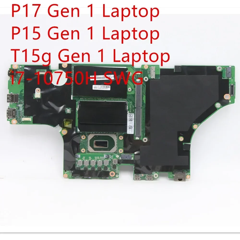 Motherboard For Lenovo ThinkPad P17 Gen 1/P15 Gen 1/T15g Gen 1 Laptop ...