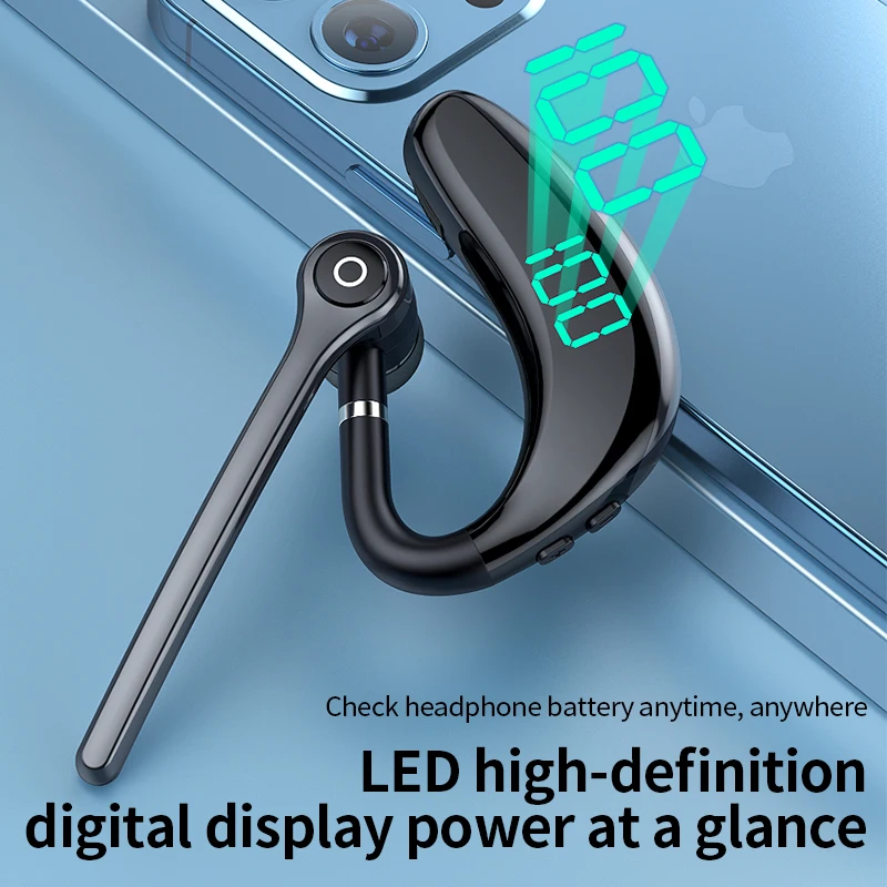 Wireless-Bluetooth-Earphones-5-3-Full-Stereo-High-Definition-Microphone ...