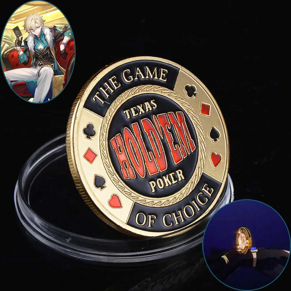 Anime-Aventurine-Cosplay-Prop-Chip-Jeton-Lucky-Coin-Memorial-Badge-Dia ...