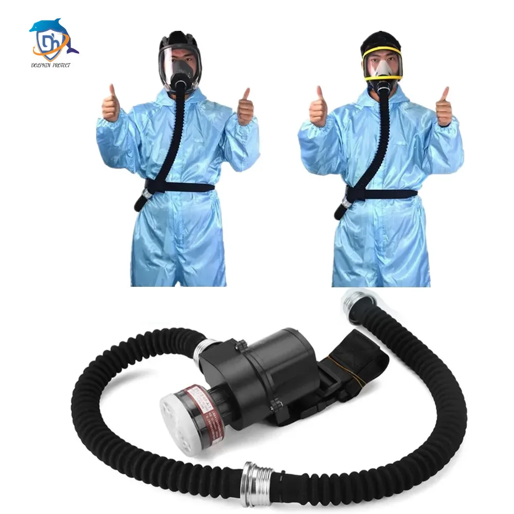 Chemical Industrial Painting Spraying Air Supply Respirator Electric ...