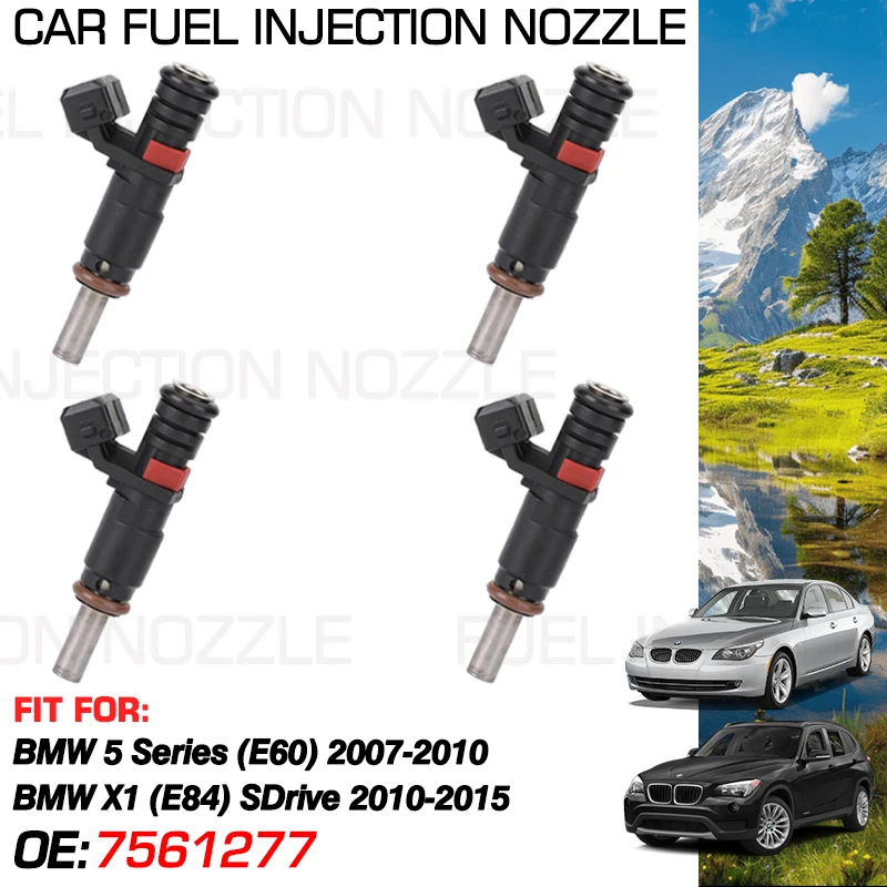 1x-Car-Fuel-Injectors-Nozzle-Injection-for-BMW-5-Series-E60-2007-2010 ...