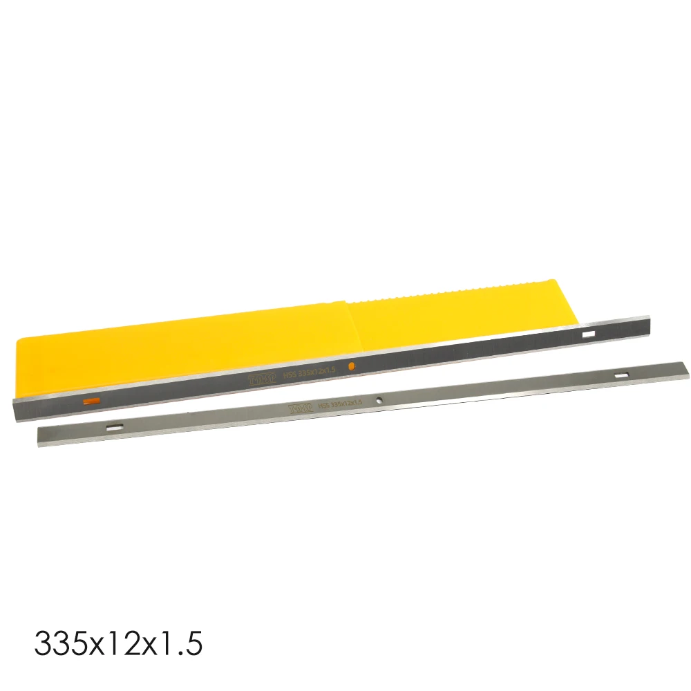 1 Pair 13" 335mm HSS Planer Blade 335x12x1.5mm Wood Thicknesser Knife ...