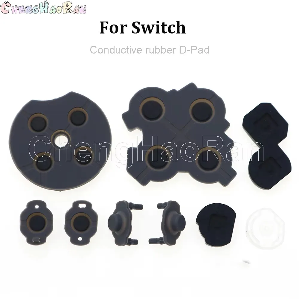 1set 9in1 Cross Button Conductive Rubber Pad For NS Switch Pro ...