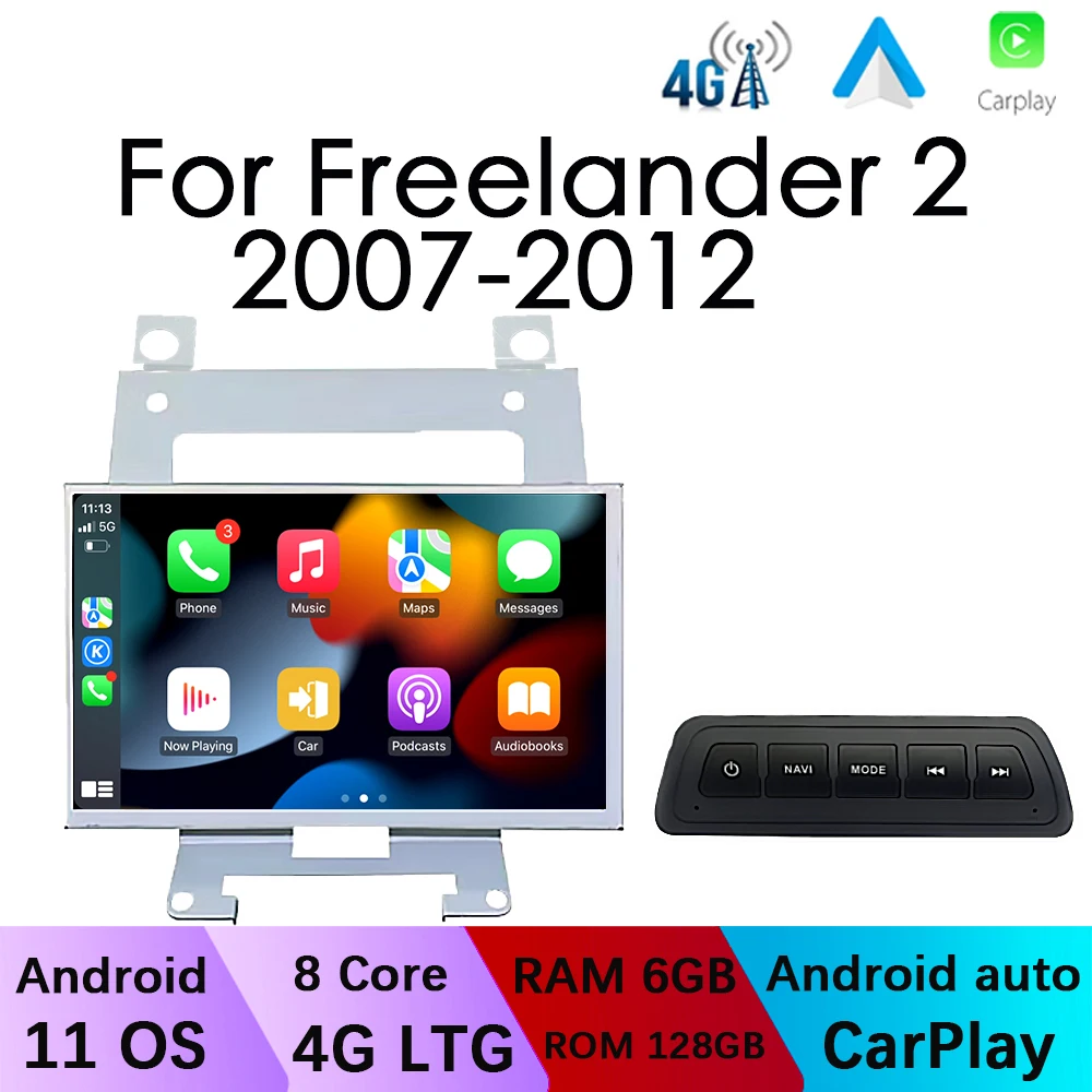 Android-11-For-LAND-ROVER-FREELANDER-2-2006-2012-Car-Radio-Head ...