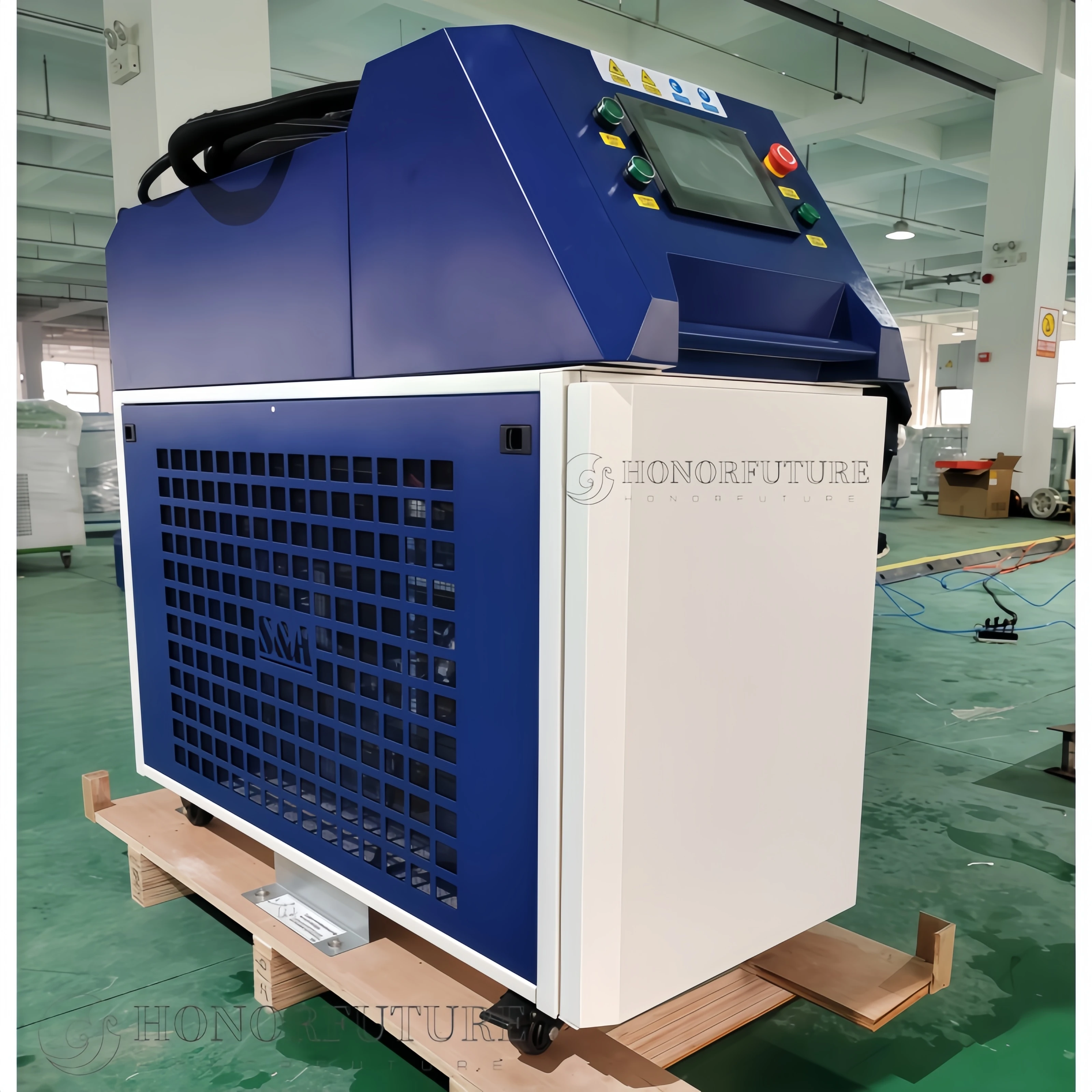 High Efficiency 1500w 2000w 3000w 5000w Fiber Laser Welding Cutting ...