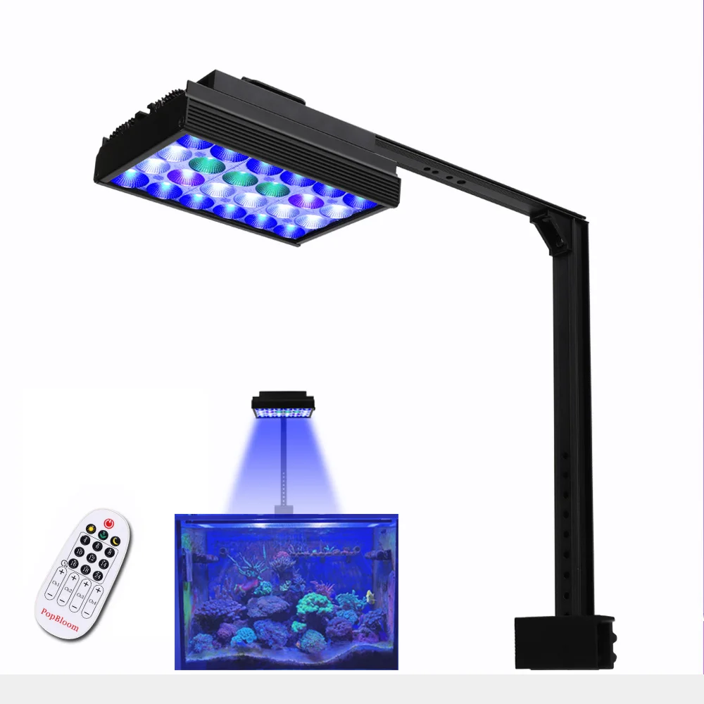 PopBloom-60W-Marine-Aquarium-Light-Coral-Reef-Aquarium-Led-Light-for ...