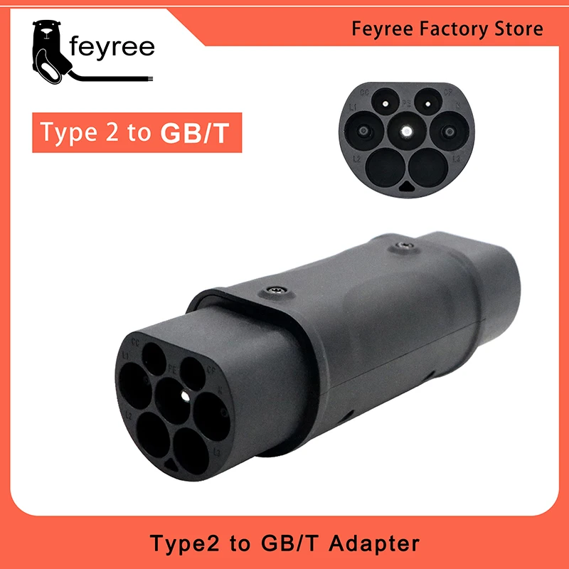 feyree-Type2-to-GB-T-Adapter-32A-7KW-1Phase-IEC-62196-2-Charger ...