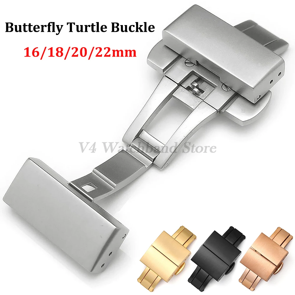 Deployment-Turtle-Buckle-Watch-Band-for-Seiko-Clasp-for-Steel-Strap ...