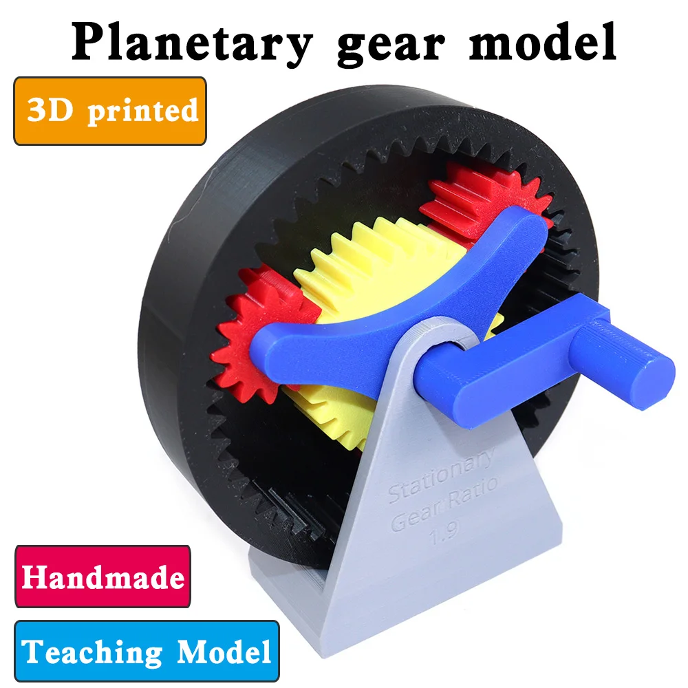 Planetary-gear-model-DIY-kit-sun-gear-Mechanical-gear-group ...