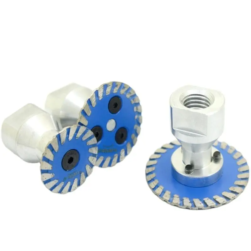 Mini-Diamond-Saw-BIade-M14-Thread-With-RemovabIe-FIange-Turbo-Cutting ...