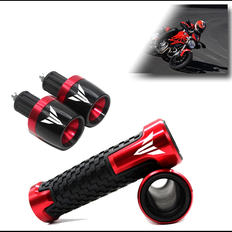 Motorcycle-Accessories-Handle-Bar-End-Cap-Plugs-Cap-Handlebar-Grips ...
