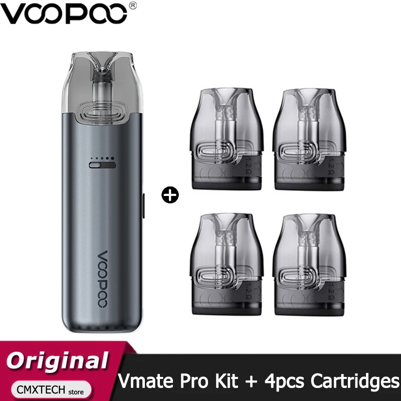 Original-VOOPOO-Vmate-Pro-Kit-25W-Vape-Extra-4pcs-Vmate-V2-Pod ...