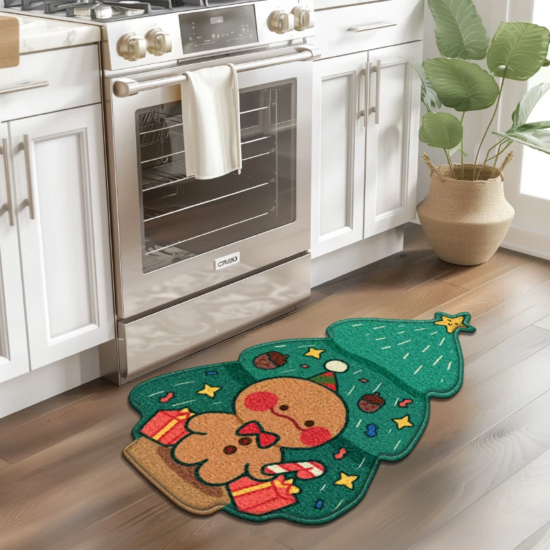 Gingerbread-Kitchen-Rugs-Christmas-Doormat-Floor-Mat-With-Gingerbread ...