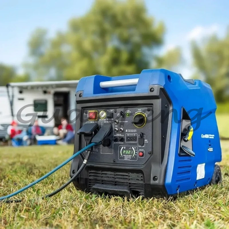 4500 Peak Watt Super Quiet Portable Inverter Generator, Remote Electric ...