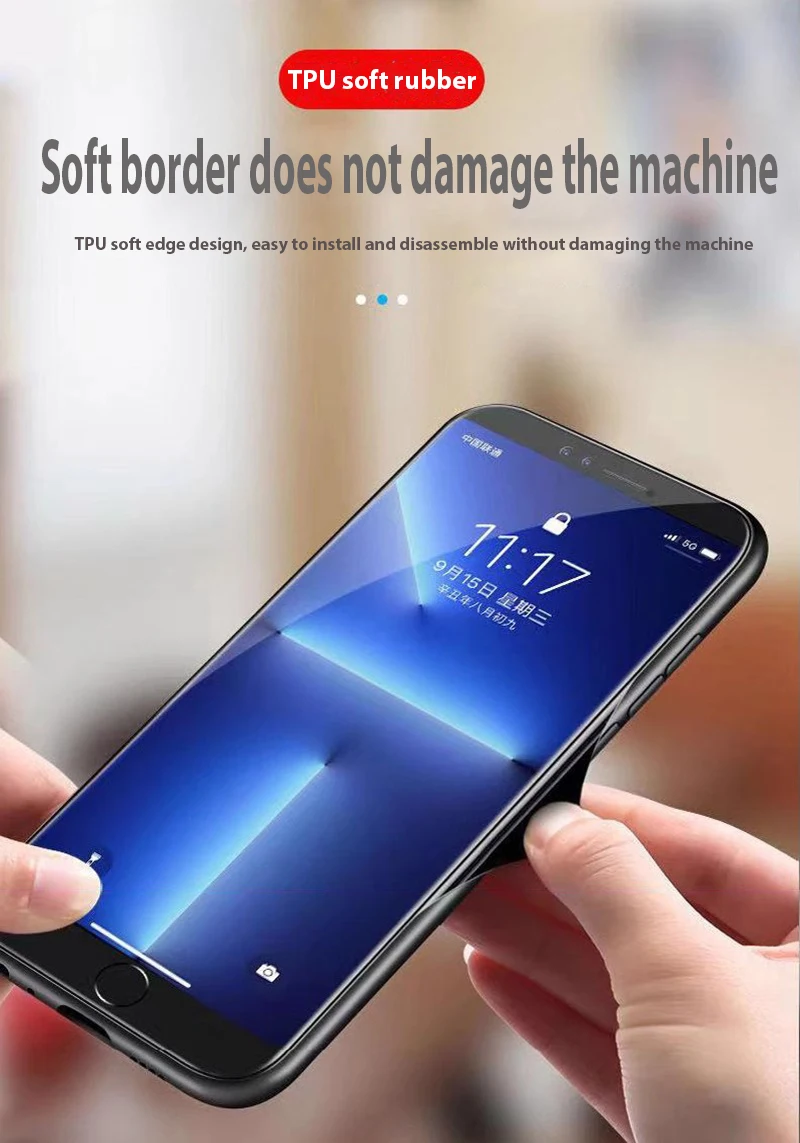 Чехол из закаленного стекла для Samsung Galaxy A15, черный чехол с изображением темного леса для ...