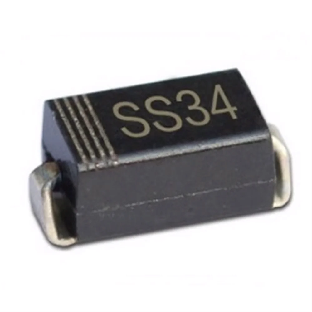 50PCS SS34 SMA DO-214AC IN5822/1N5822 3A 40V Patch Schottky diode 4MMX2 ...